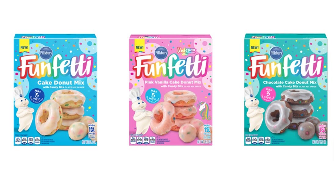 REASON TO CELEBRATE: NEW PILLSBURY FUNFETTI® DONUT MIX HITS SHELVES