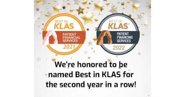 ClearBalance HealthCare Named Best in KLAS for Patient Financing Services