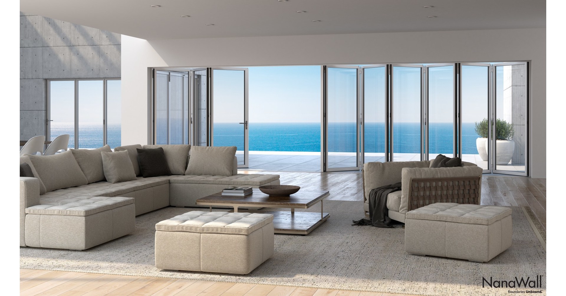 NanaWall's Generation 4 Folding Glass Wall Systems Offer Unlimited ...