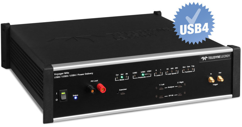 Teledyne LeCroy Voyager M4x Supports USB4® Compliance Testing Program