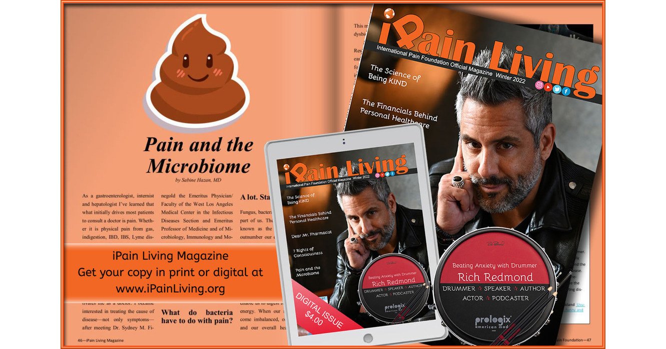 Link Between Chronic Pain and Gut Bacteria Now in iPain Living Magazine