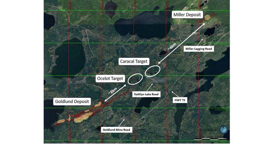Treasury Metals Announces New Discoveries on Goliath Gold Complex