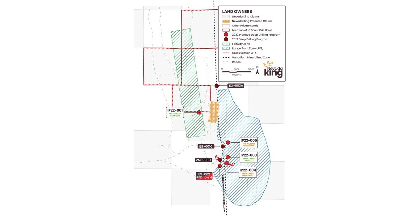 NEVADA KING PROVIDES UPDATE ON DEEP DRILLING AT IRON POINT GOLD PROJECT ...