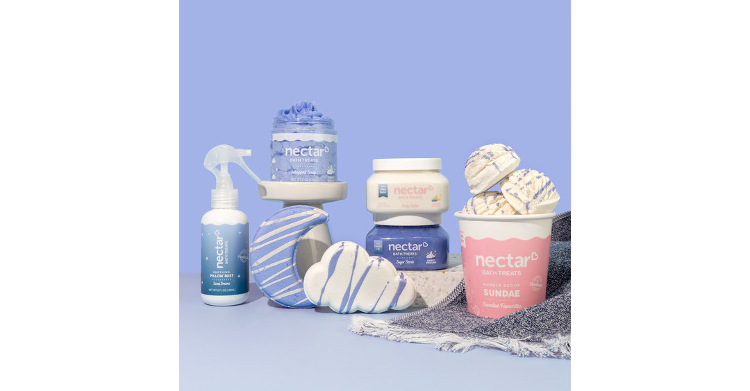 Nectar Bath Treats introduces NEW Sweet Dreams Collection for better sleep