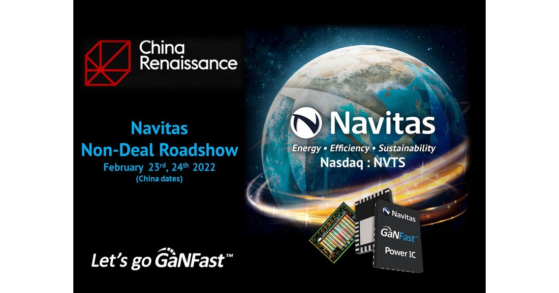 Navitas Announces Non-Deal Roadshow with China Renaissance Securities