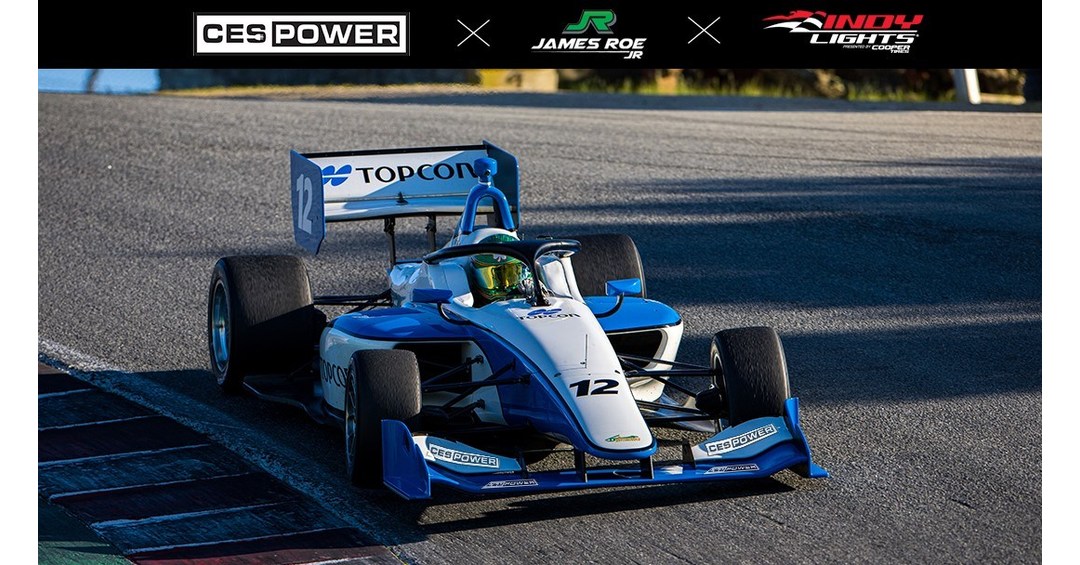 James Roe Announces CES Power as Partner of his 2022 Indy Lights program