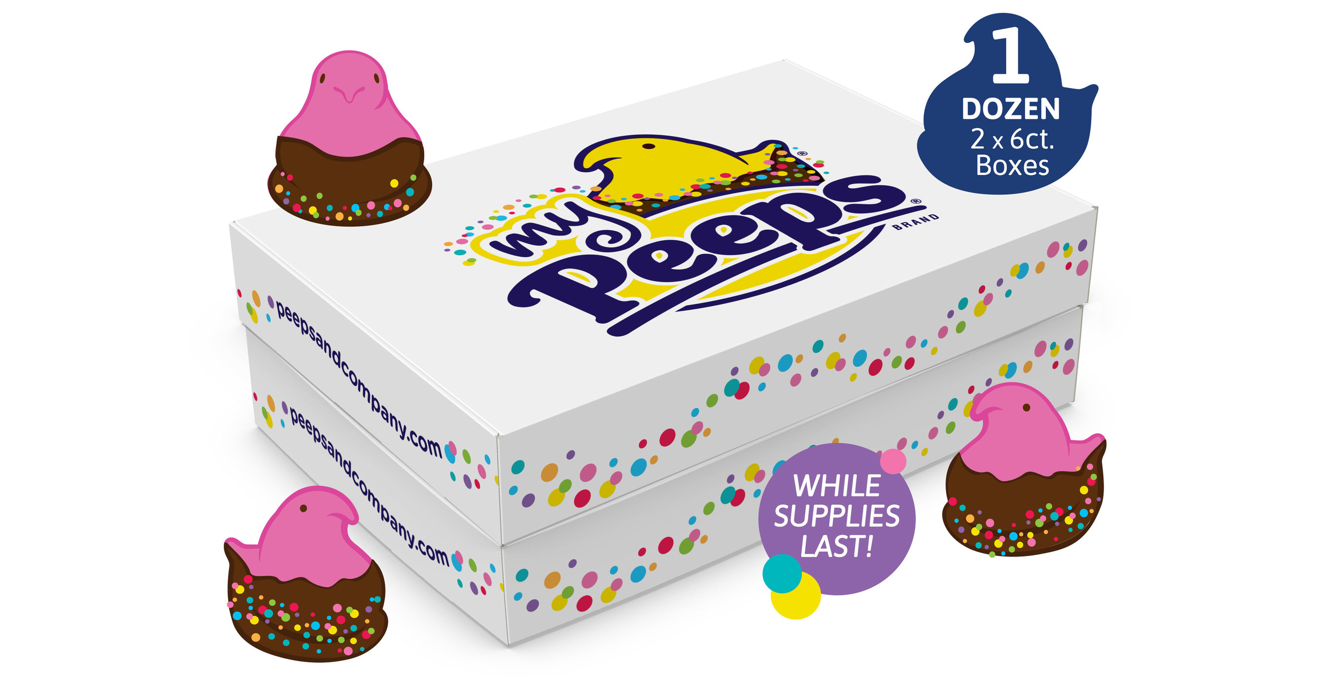 PEEPS® Brand Introduces All-New Customizable PEEPS® Marshmallow Chicks ...
