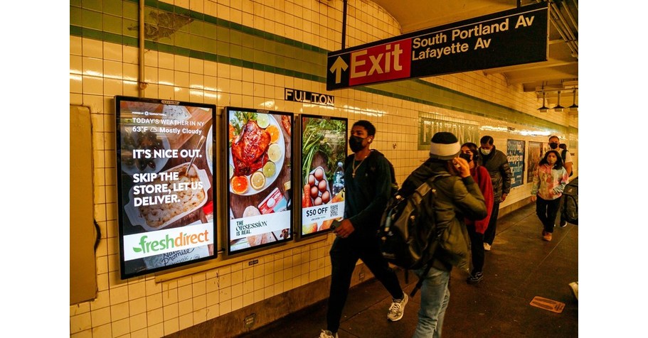FreshDirect Delivers More Than Groceries in Their Latest OOH Campaign