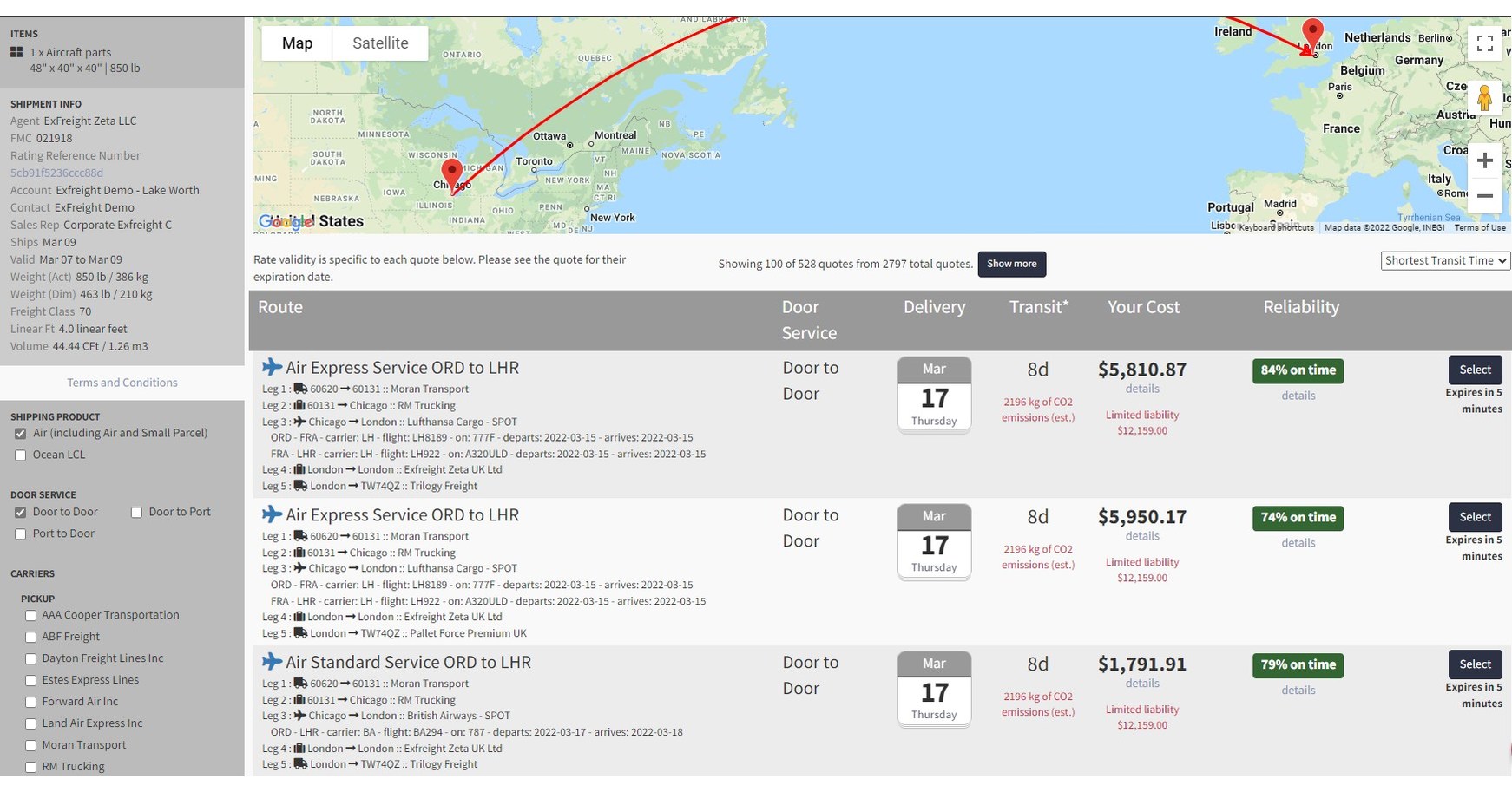 ExFreight Launches Pioneering Digital Air Freight Service