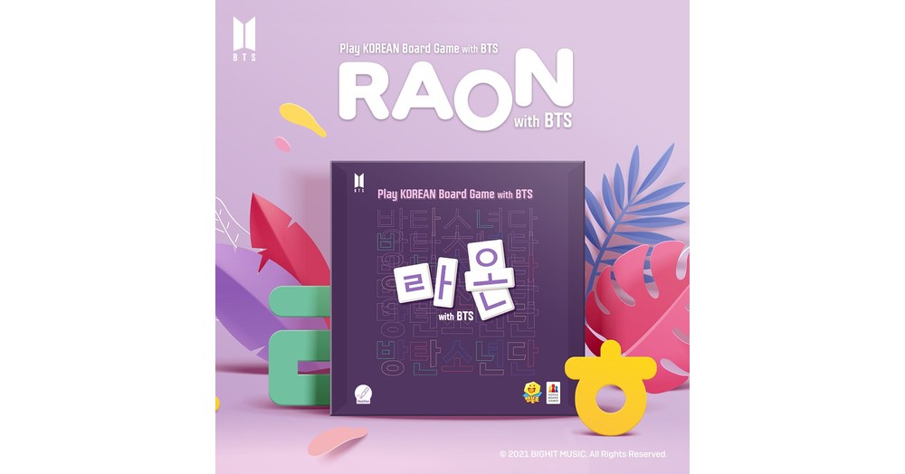 RAON with BTS: A BTS themed Korean language board game released in the U.S.
