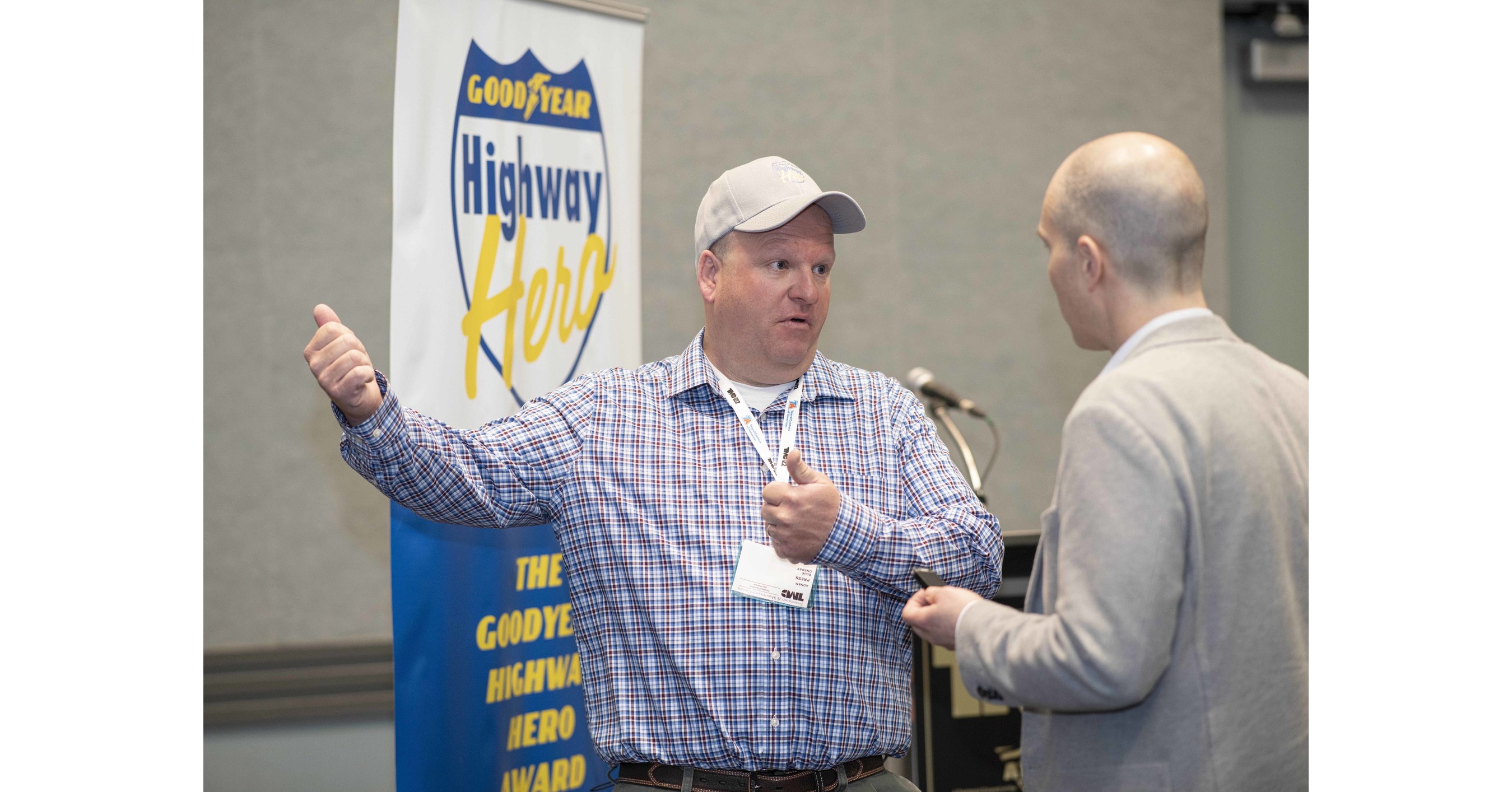 GOODYEAR NAMES 37TH WINNER OF HIGHWAY HERO AWARD