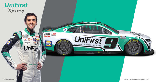 UNIFIRST NO. 9 CHEVROLET, PILOTED BY CHASE ELLIOTT, TO MAKE 2022 NASCAR ...