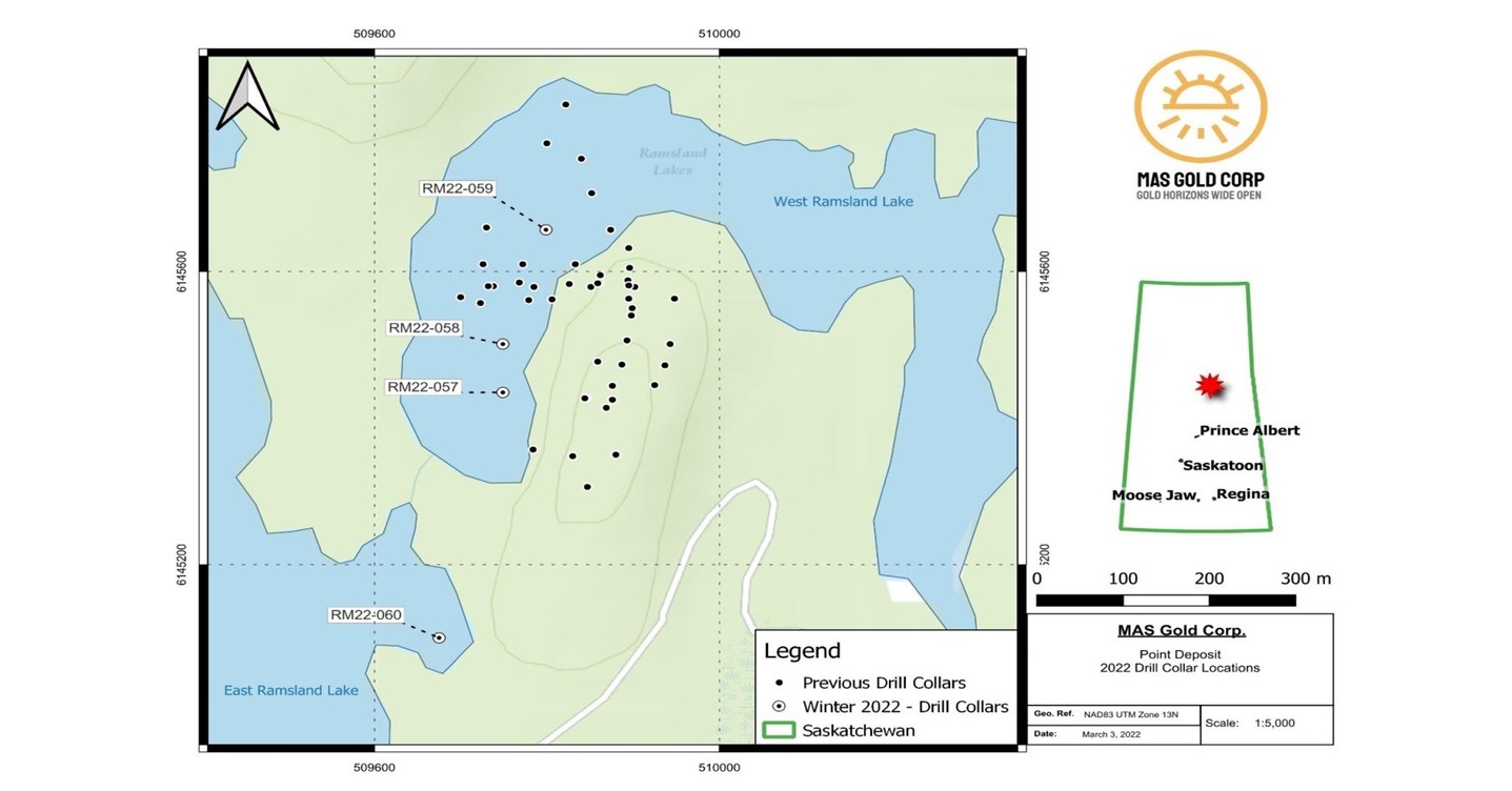MAS Gold Completes Drilling on their 100% Owned North Lake Deposit