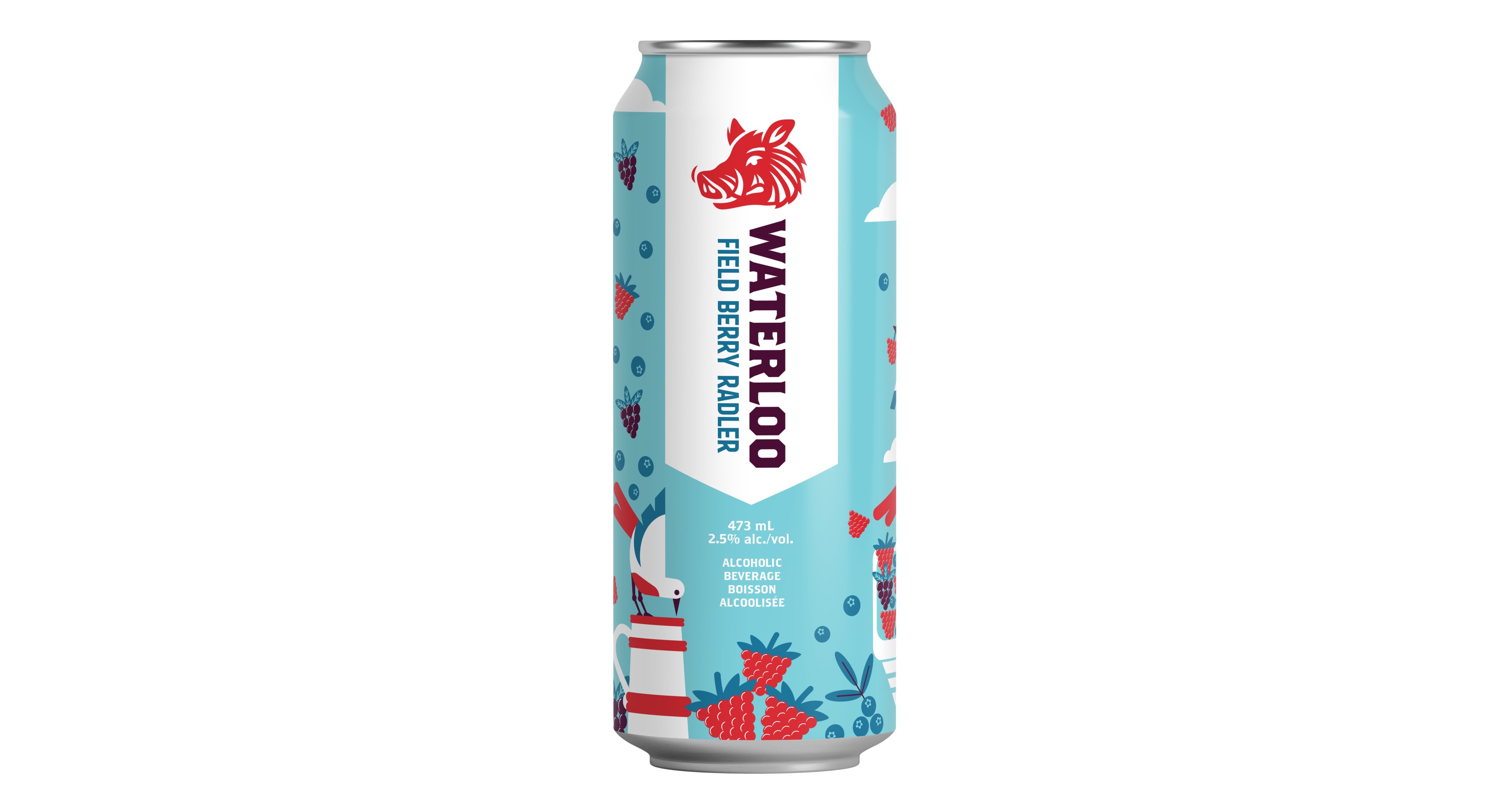 Pucker up to Tart Cherry & Field Berry, Waterloo's latest Radlers