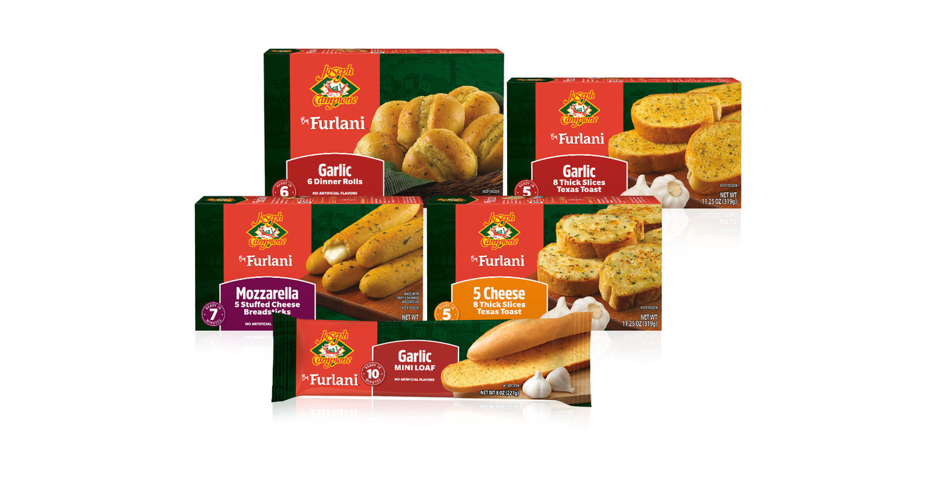 Furlani Foods Announces a Fresh New Look for Its Joseph Campione Brand