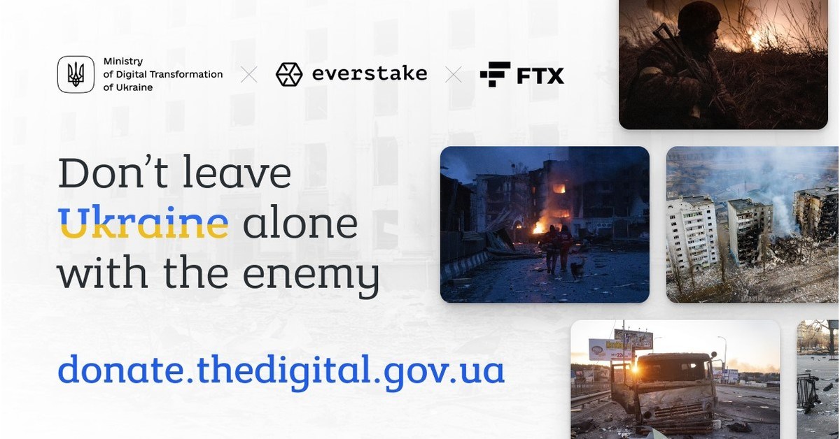 Ukraine's Ministry of Digital Transformation, FTX, and Everstake Launch ...