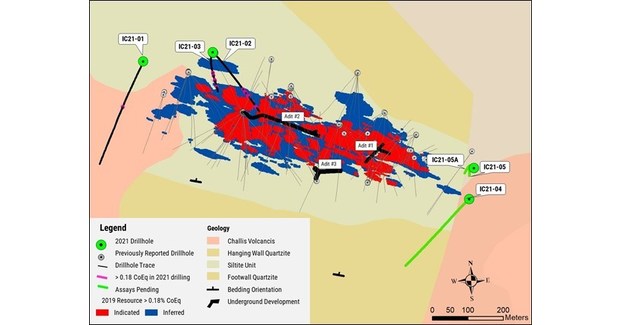 Electra Extends Cobalt and Copper Mineralization at Idaho Project
