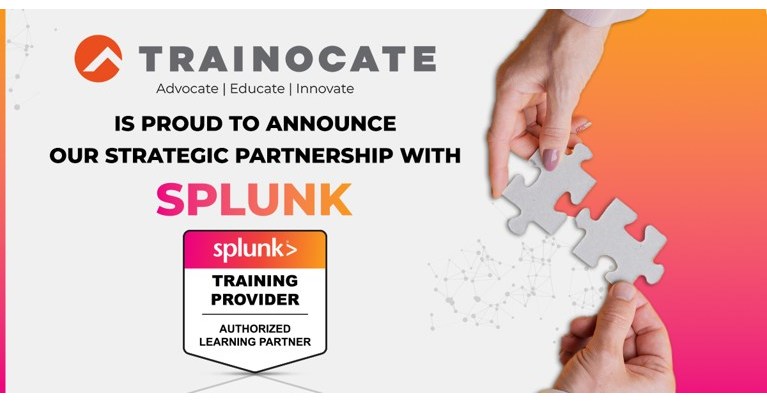 Trainocate is pleased to announce a strategic partnership with Splunk