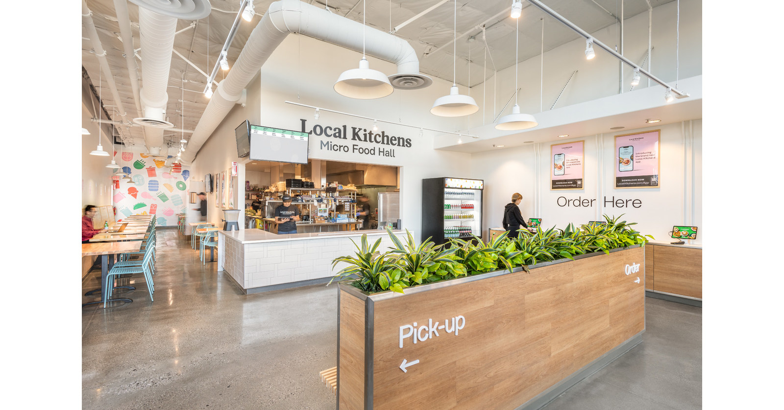 WDA Delivers Local Kitchens' Largest Food Hall to Date
