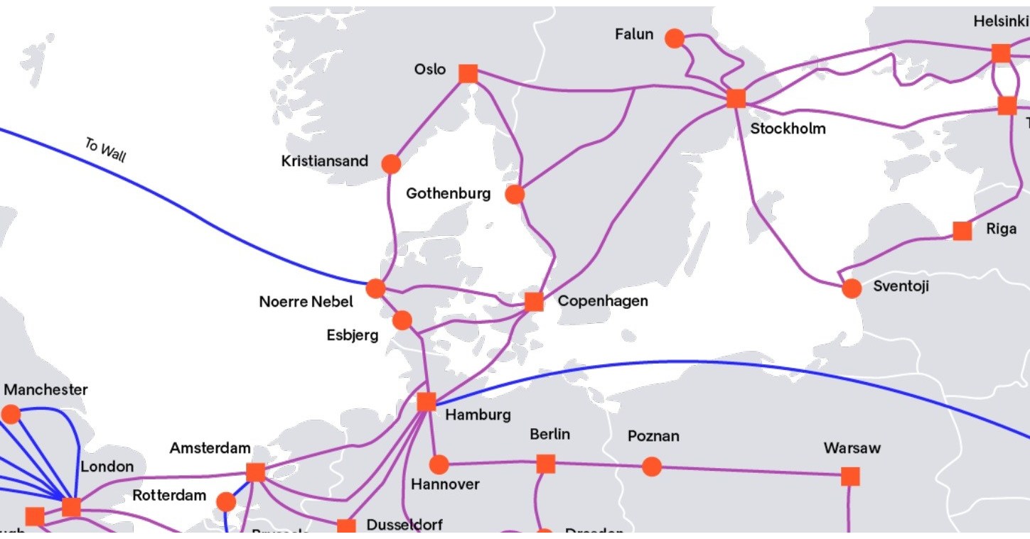 Arelion Opens Additional Norway Fiber Route to Continental Europe
