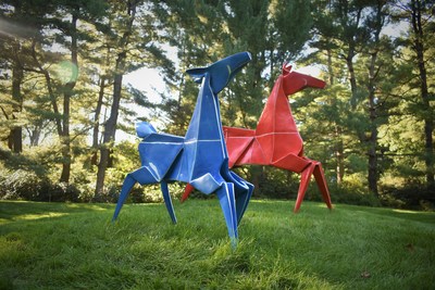 Santa Fe Artists Jennifer And Kevin Box Announce ORIGAMI IN THE GARDEN