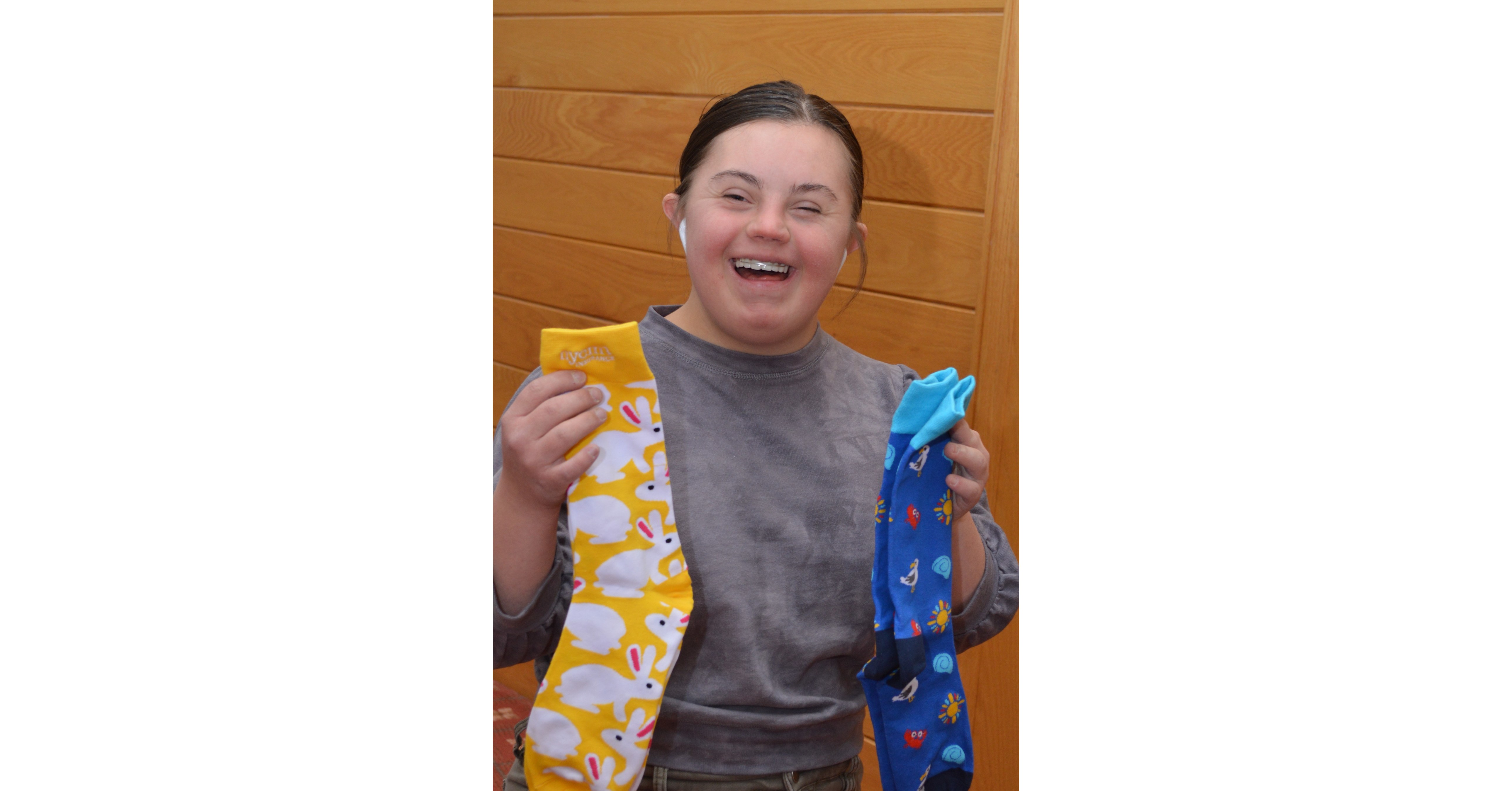 NYCM Employee Sock Campaign Raises Funds for Pathfinder Village