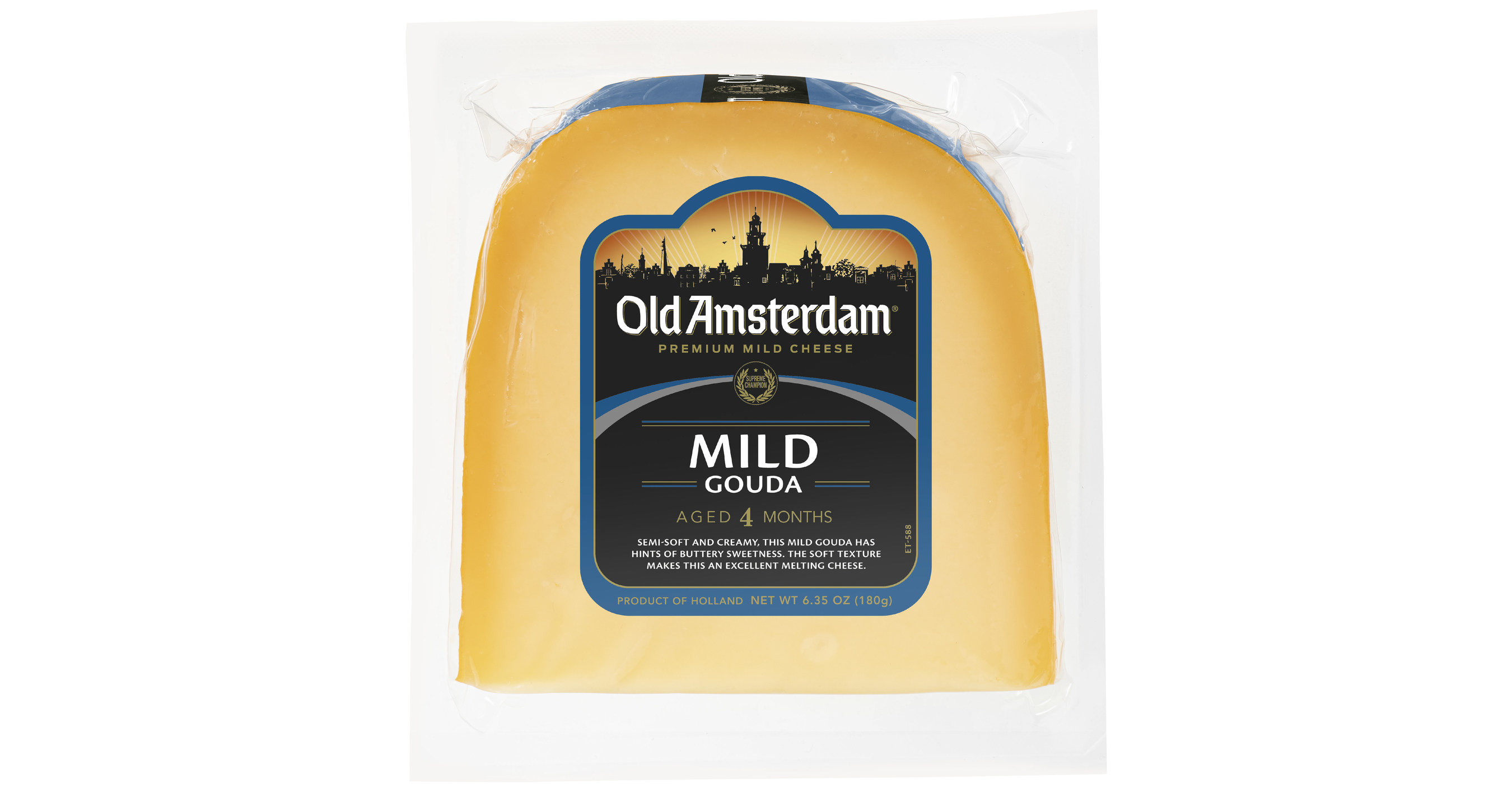 Old Amsterdam Premium Mild Gouda 48+ Wins "Gold Medal"