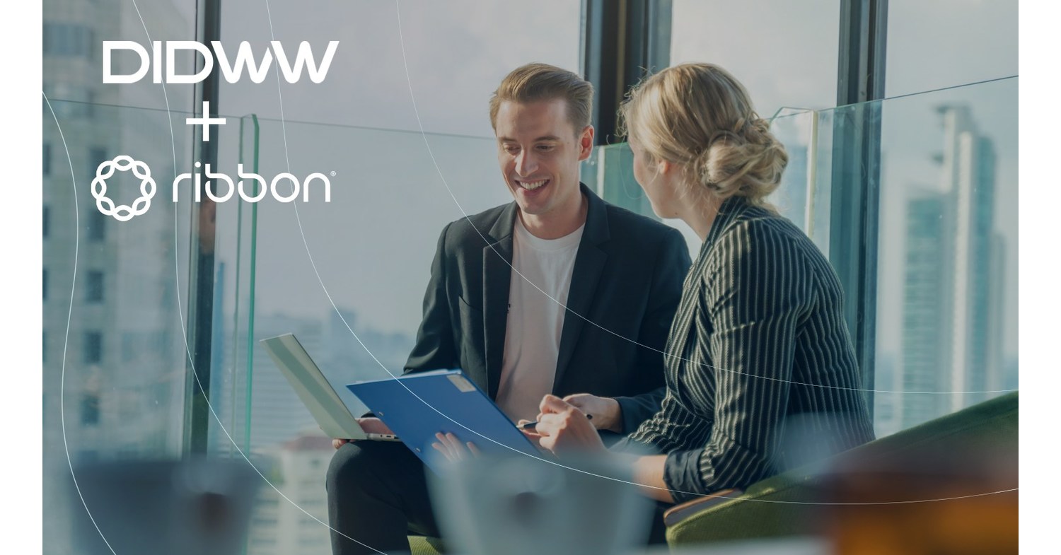 DIDWW voice services compatible with Ribbon's cloud communication solutions