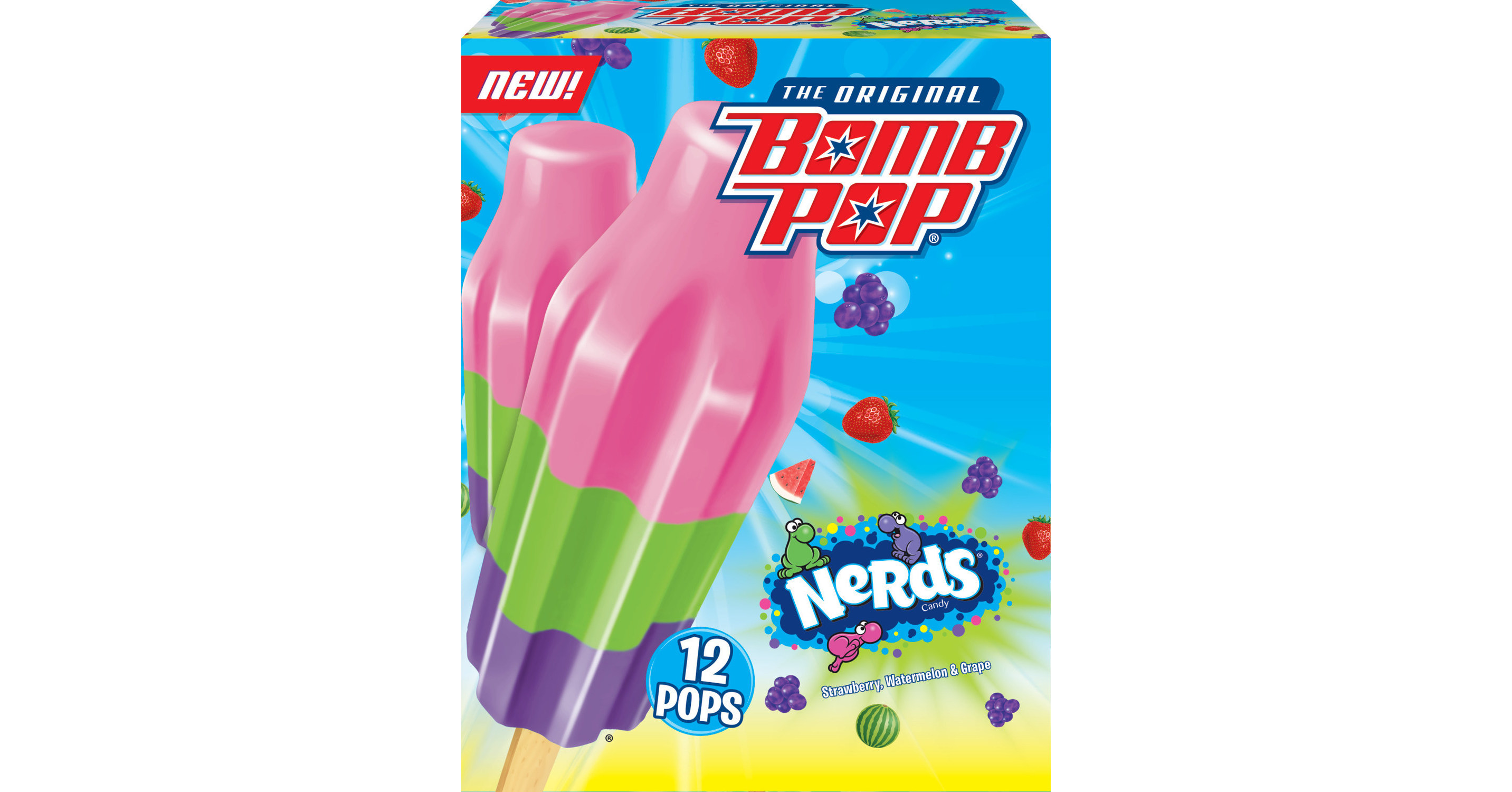 New Iconic Treat Arrives Just in Time for Summer: Bomb Pop® NERDS