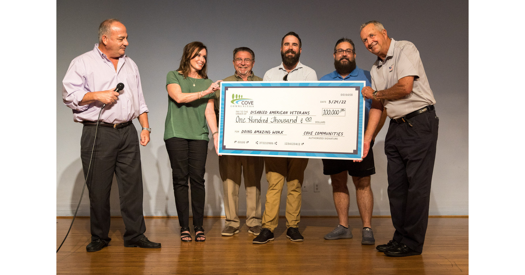 Cove Communities' Cove Cares Program raises $100,000 for Disabled ...