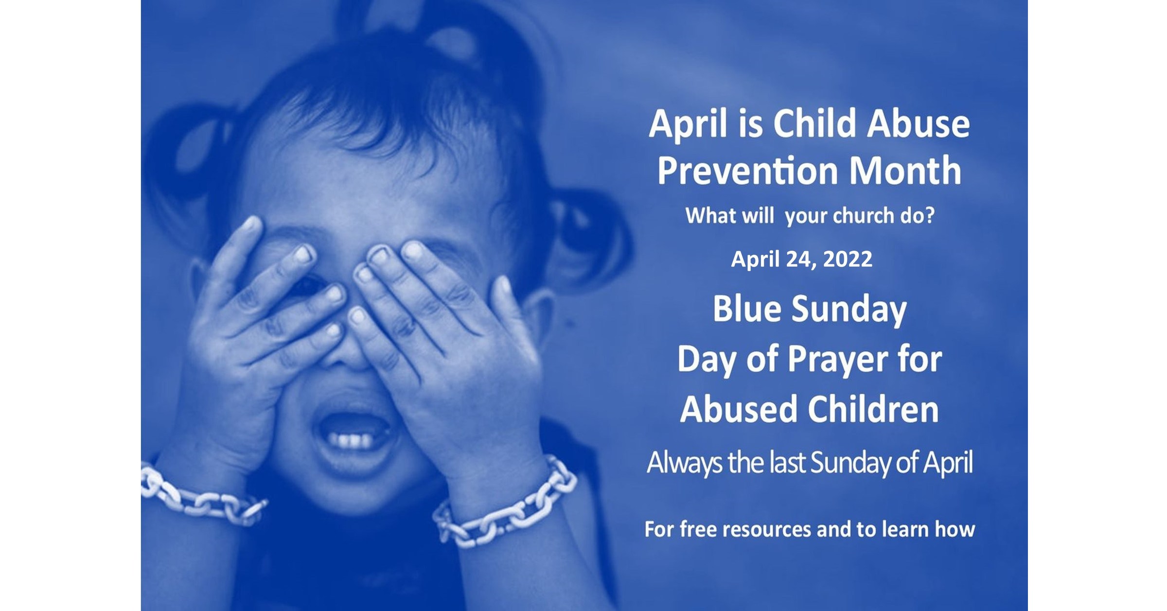 27th Annual Blue Sunday - A Day of Prayer for Abused Children and Those ...