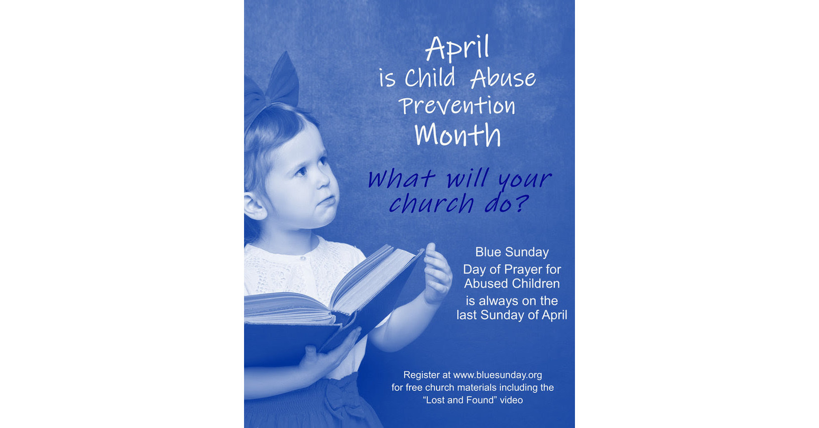 27th Annual Blue Sunday - A Day of Prayer for Abused Children and Those ...