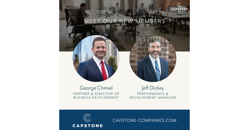 CAPSTONE EXPANDS LEADERSHIP TEAM TO POSITION FOR CONTINUED GROWTH