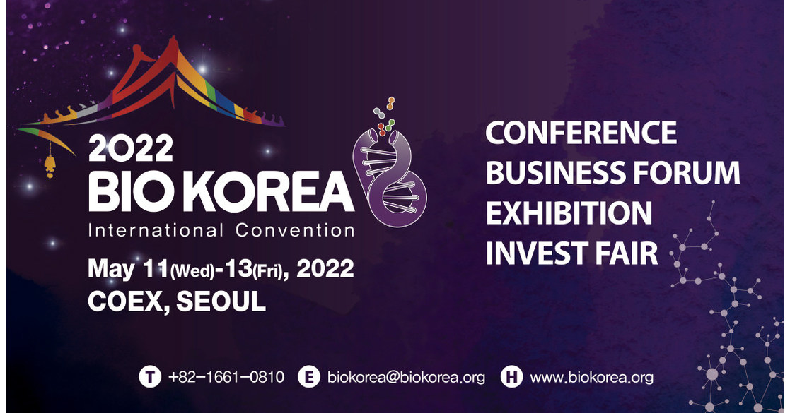 BIO KOREA, Asia's Biggest Bio-Health Convention, to Open in May 2022