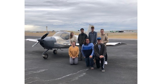 Maiden Flight of Student-Built Aircraft is Soaring Success