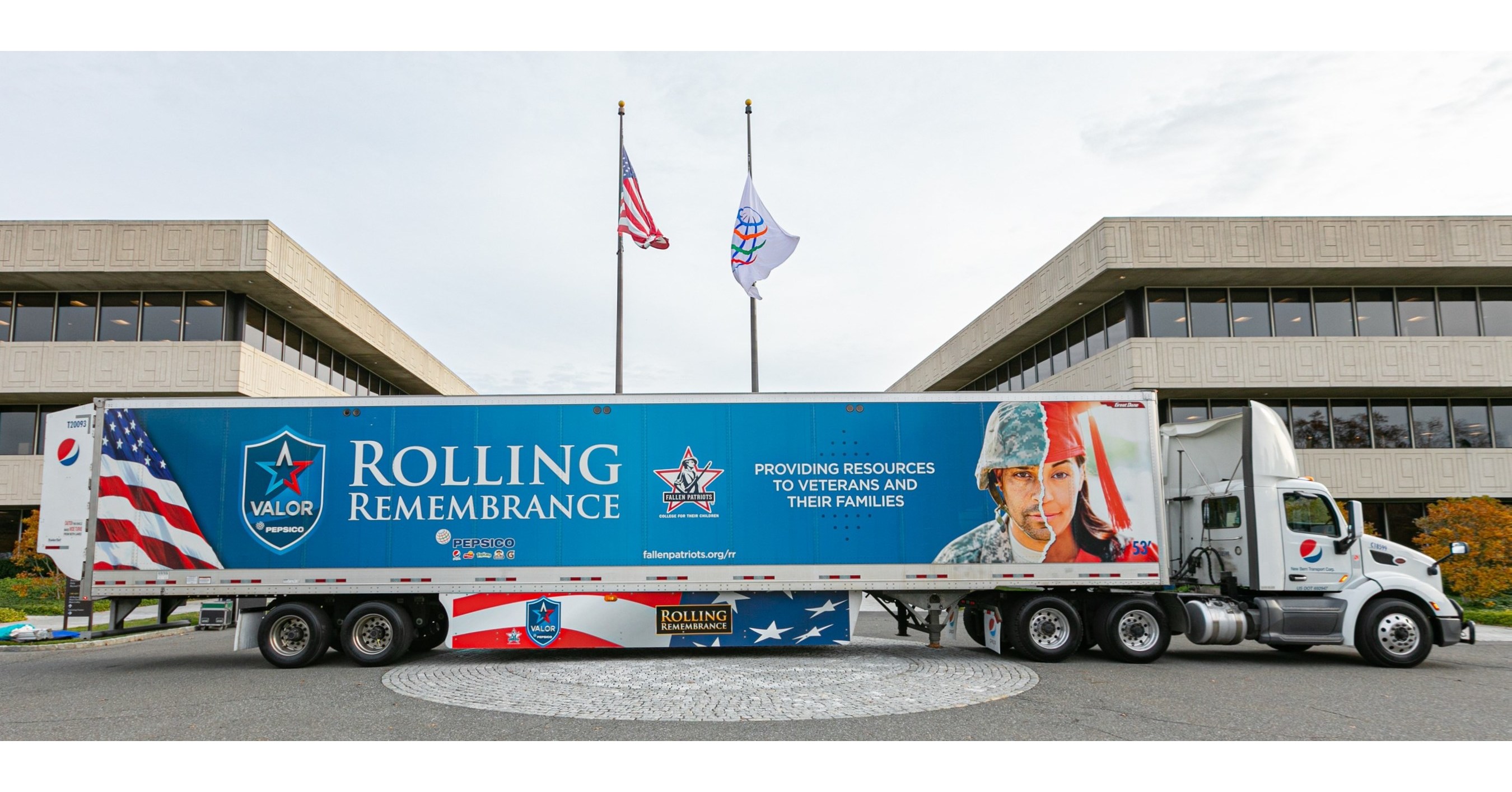 PepsiCo's Seventh Annual "Rolling Remembrance" American Flag Relay ...