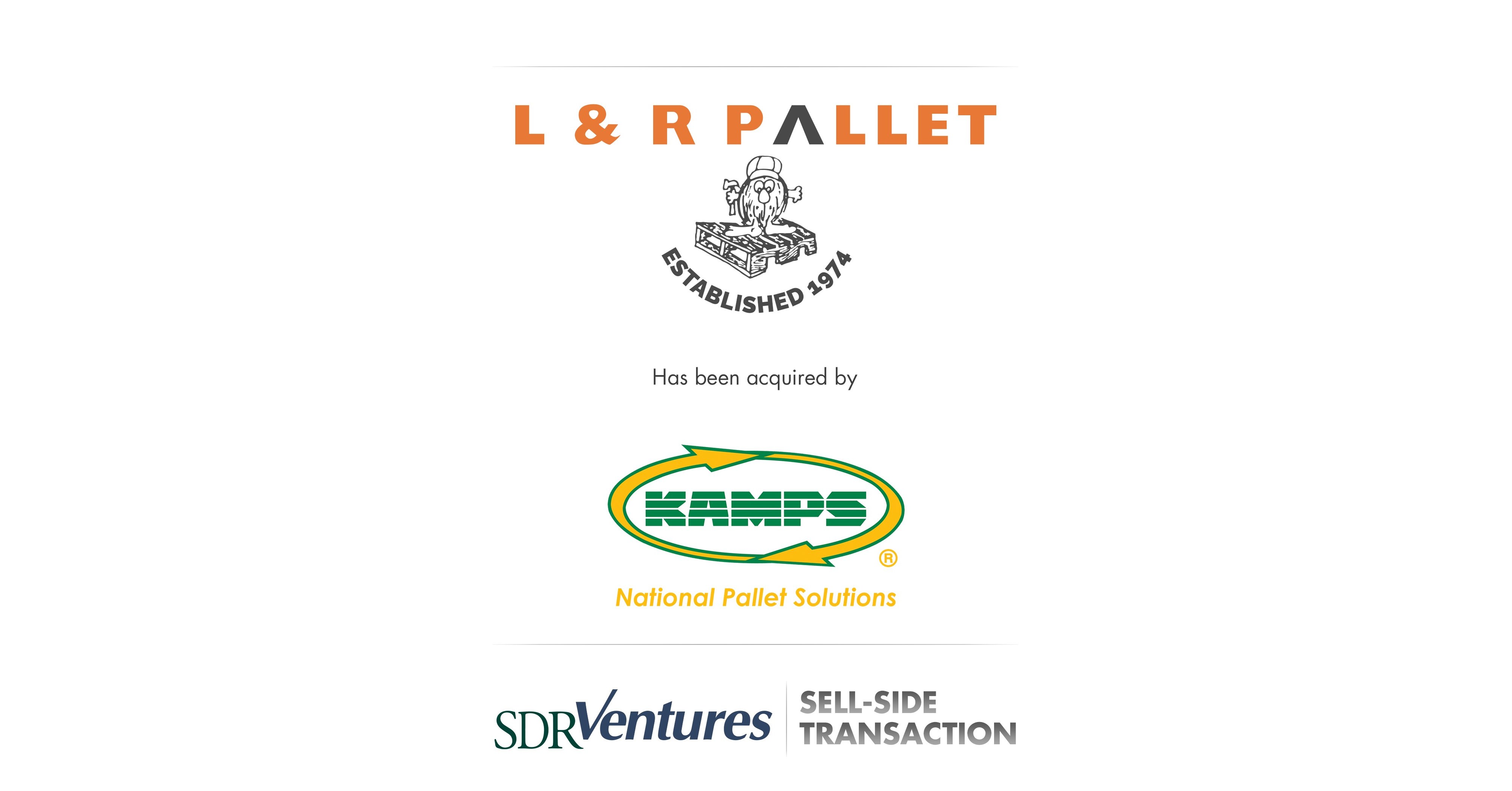 SDR Ventures Advises L&R Pallet on Acquisition by Kamps Pallets