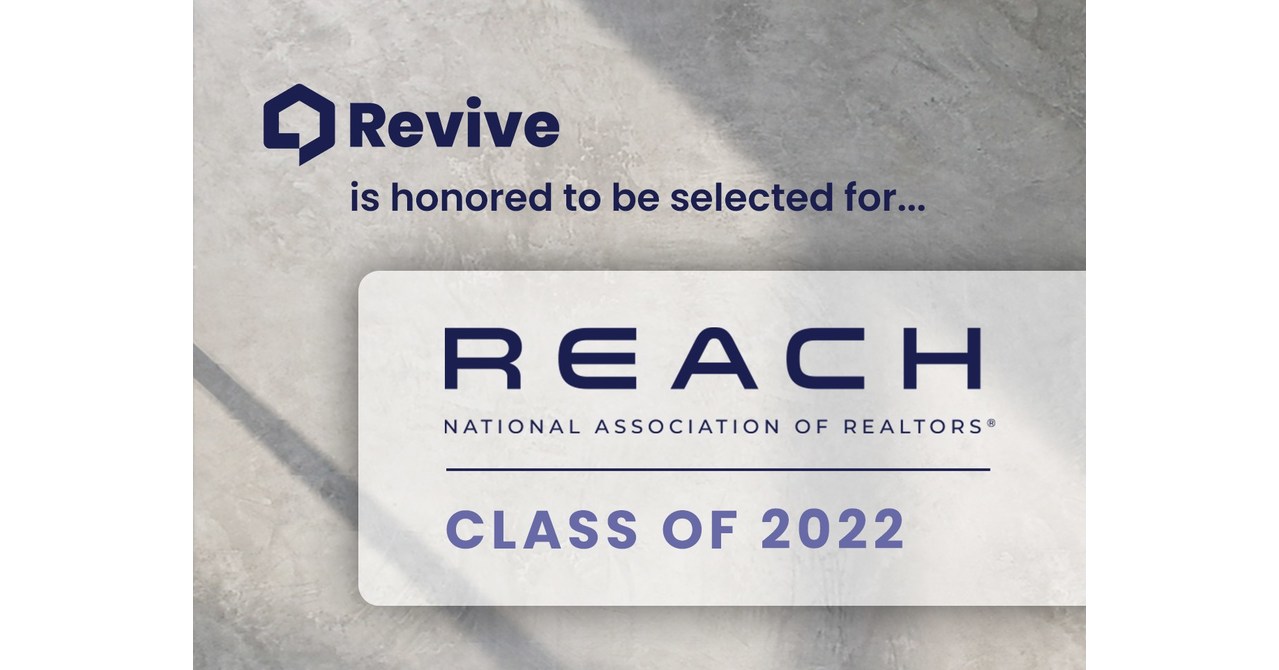 Real Estate Startup Revive Named To 2022 Us Reach Program