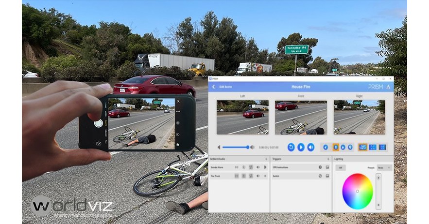 PRISM Virtual Simulation Room By WorldViz Evokes A Sense Of Presence In ...