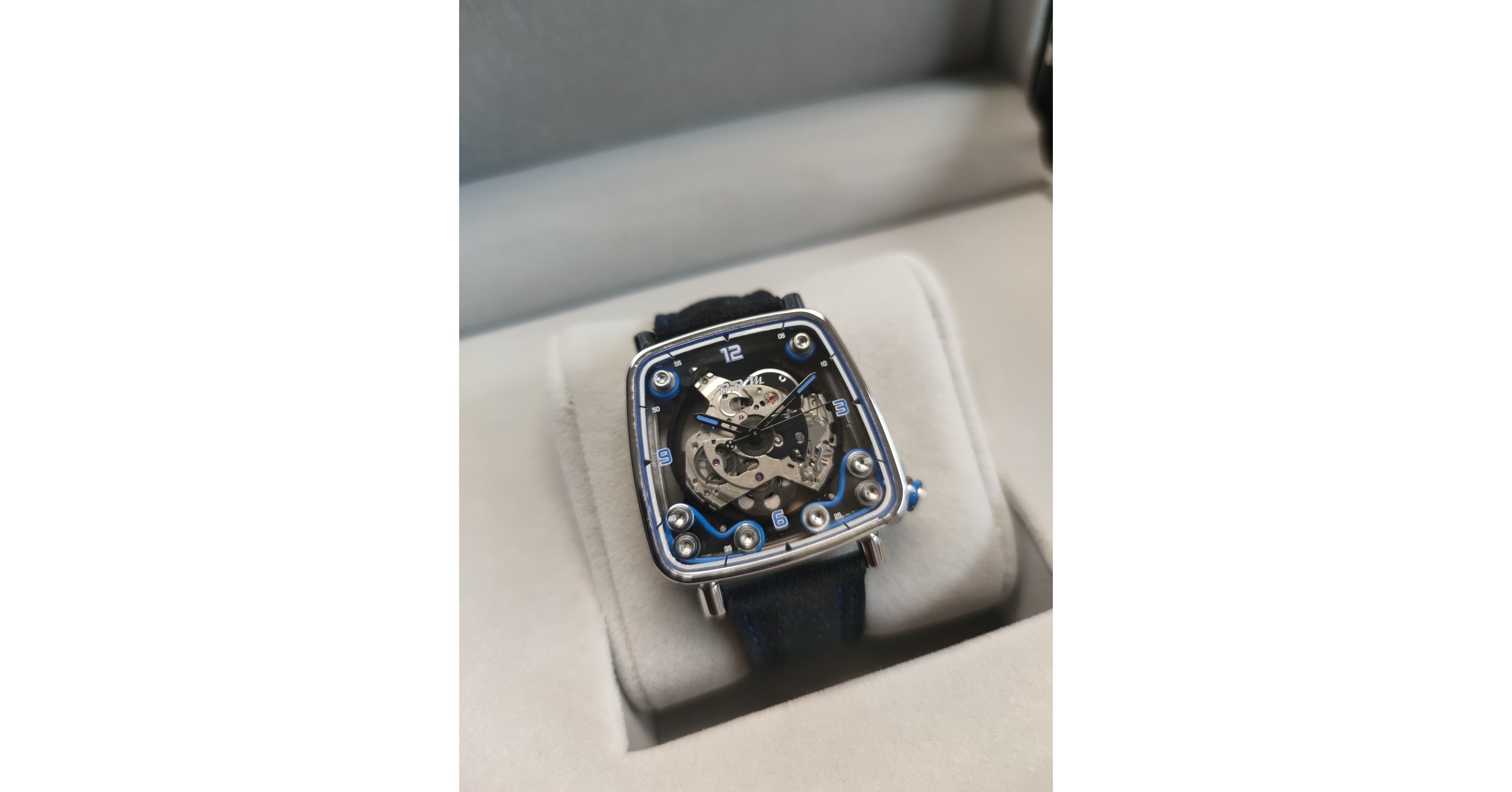 The new B.R.M Chronographes FF39-40 is the first automatic watch ...