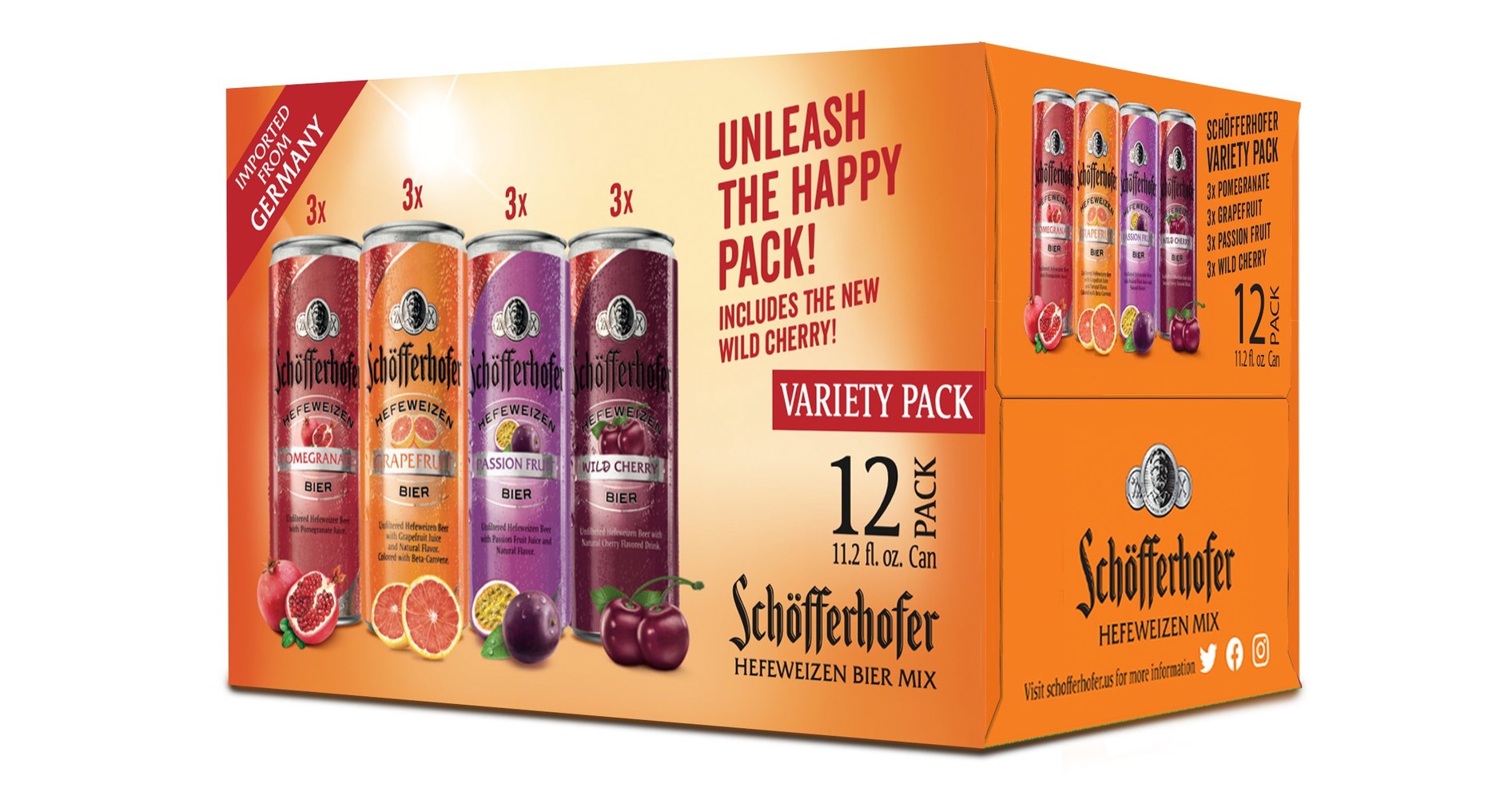 Come On, Get Happy with New Lineup of Schöfferhofer Hefeweizen Beers