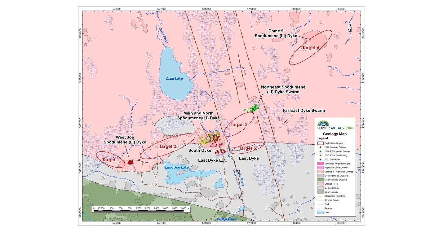 POWER METALS RECEIVES DRILLING PERMIT FOR CASE LAKE