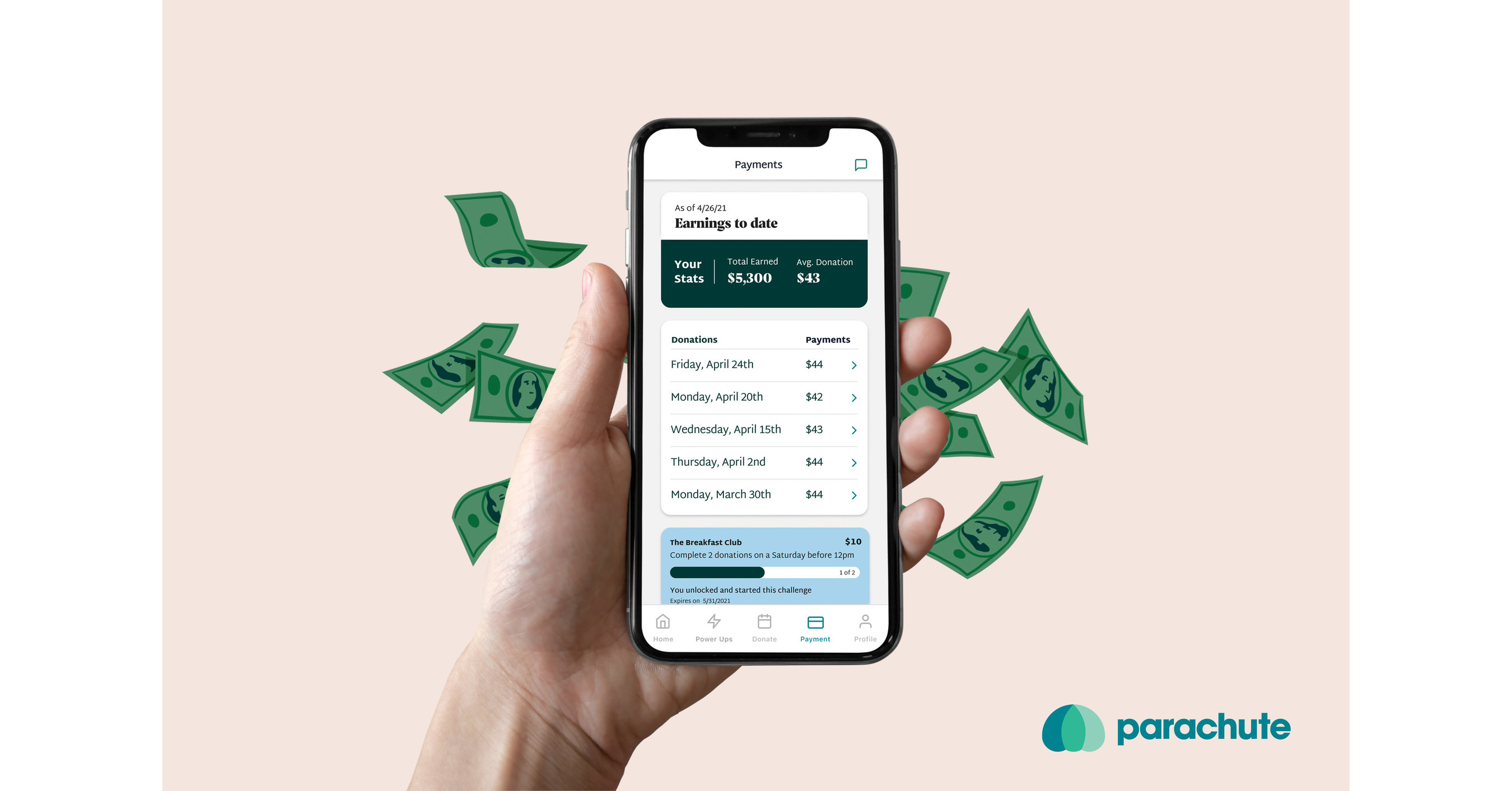 PARACHUTE OPENS CORSICANA'S FIRST PLASMA DONATION CENTER