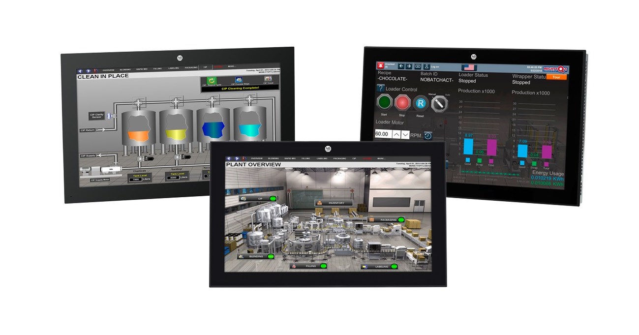 Rockwell Automation Releases New, Highly Customizable Industrial Monitors