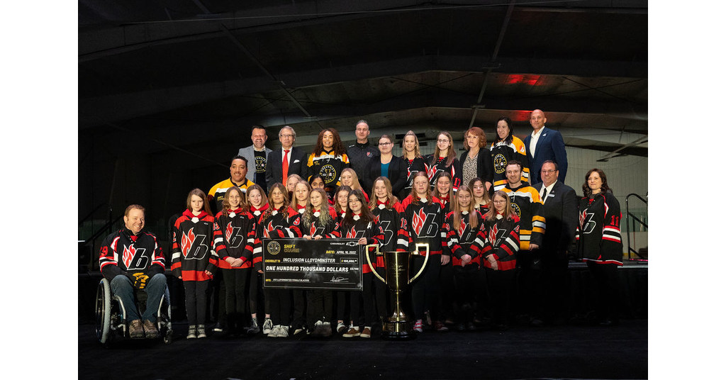 L'ÉQUIPE DE HOCKEY MINEUR DE L'ALBERTA GAGNE 100 000 $ POUR UN ...