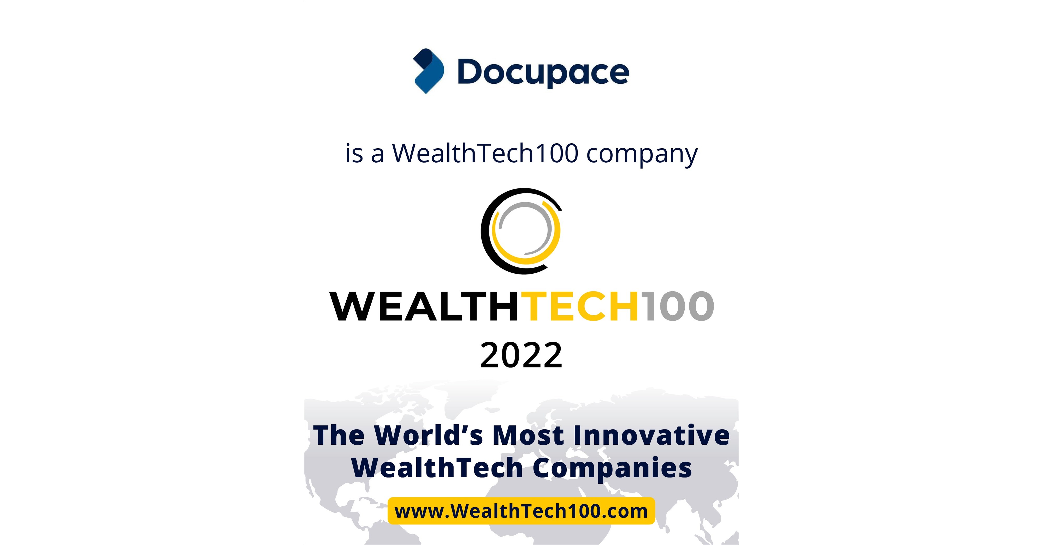 Docupace Named to WealthTech 100 List of Top FinTech Companies