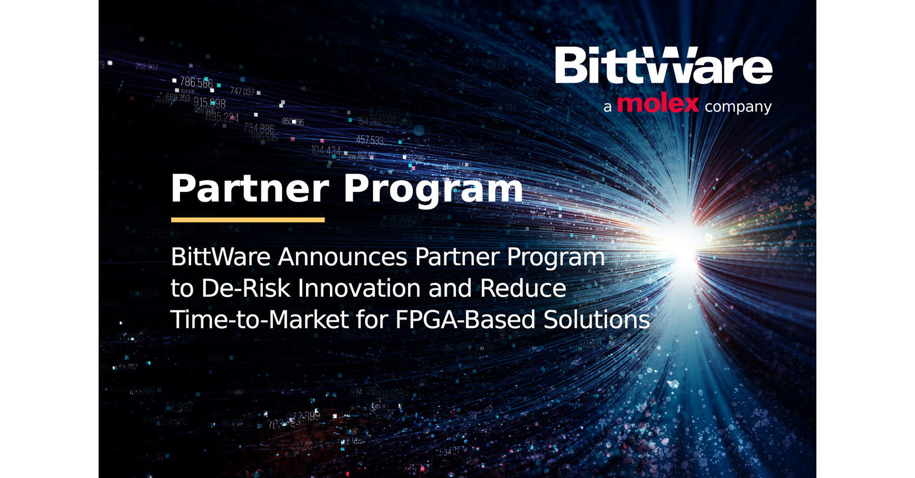BittWare Announces Partner Program to De-Risk Innovation and Reduce Time-to-Market for FPGA ...