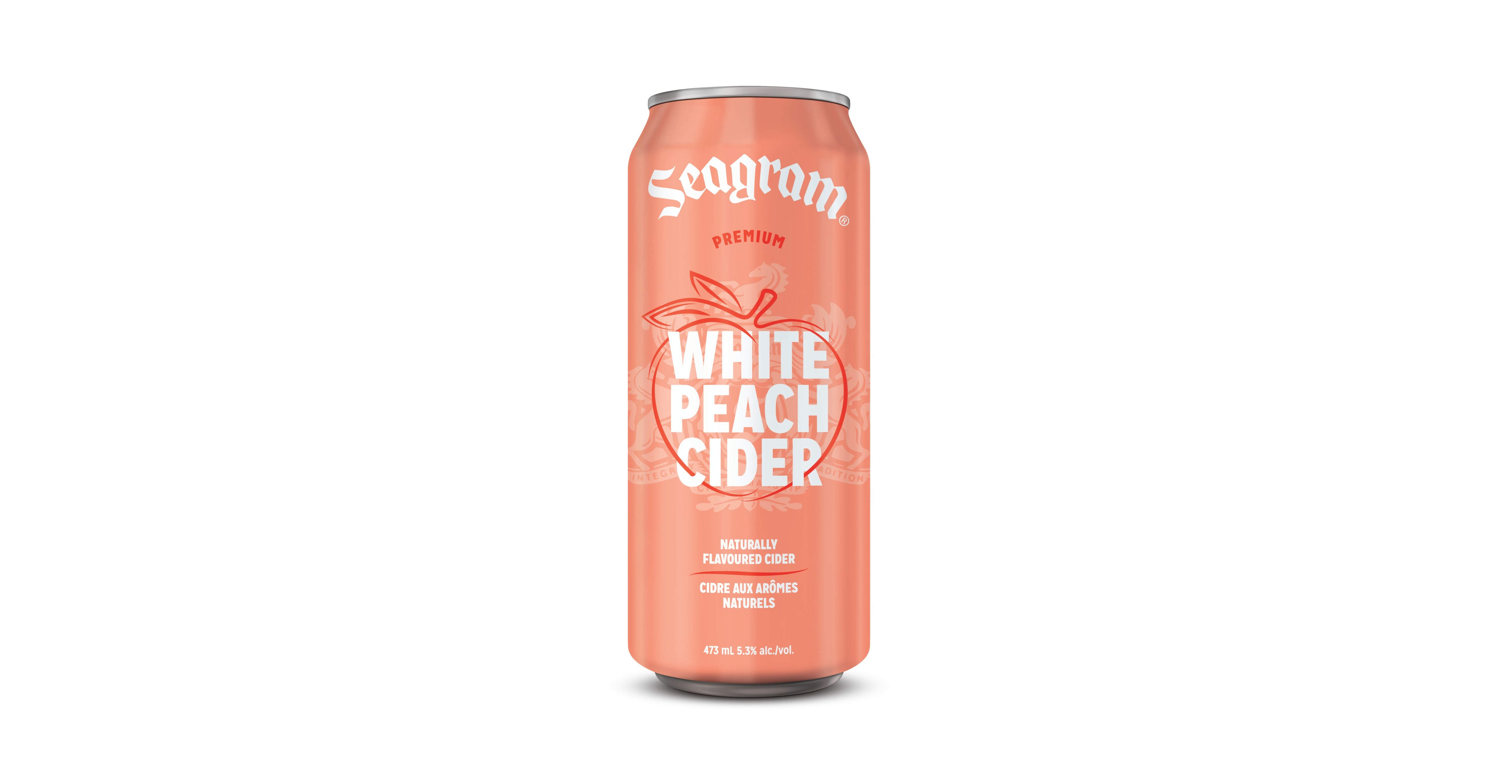 Summer looks peachy with Seagram White Peach Cider