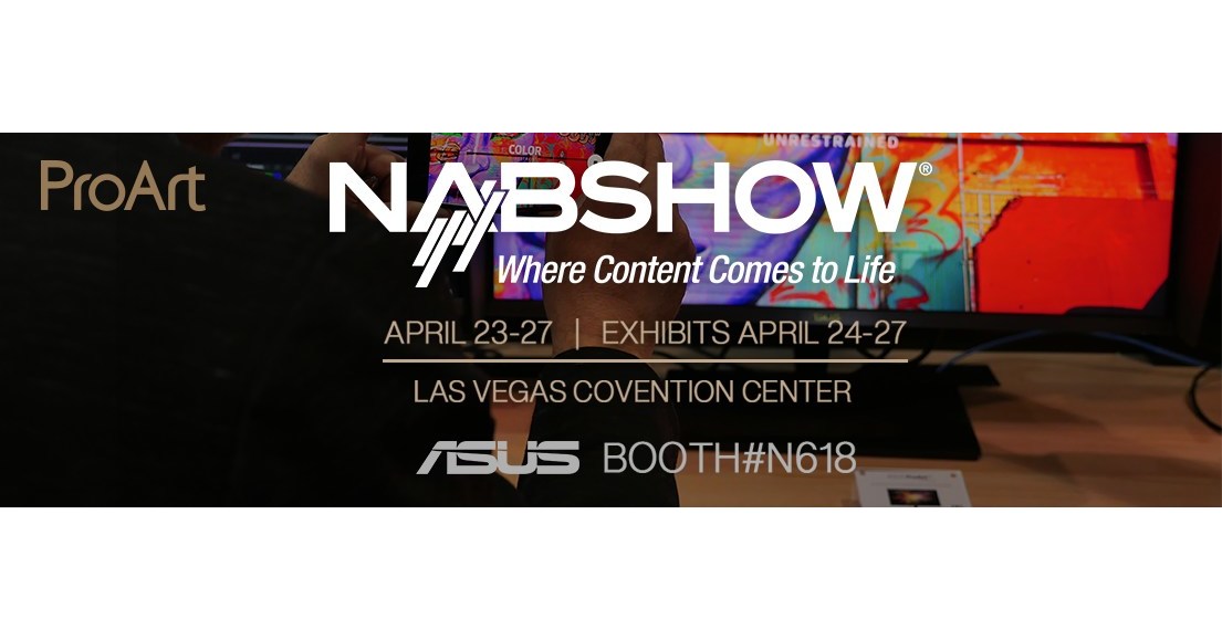 ASUS Debuts New ProArt Creator Display Lineup at NAB 2022