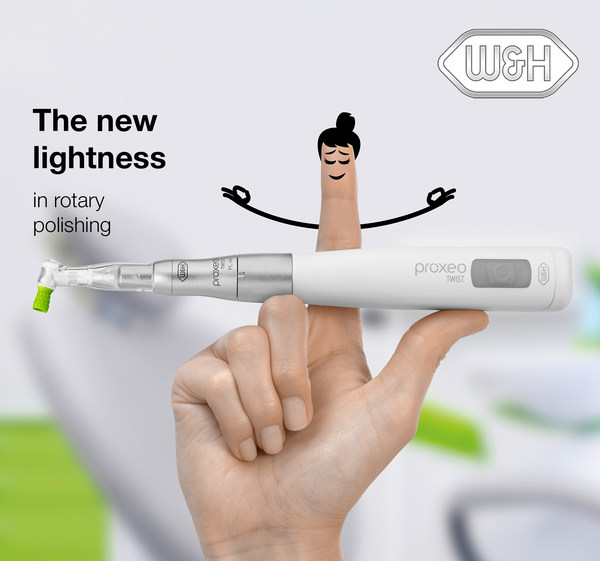 W&H Launches New Proxeo Twist Rotary Polishing Systems